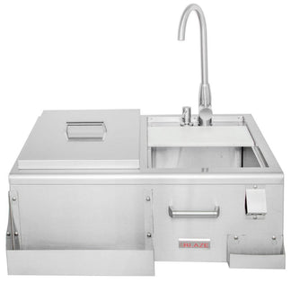 BLAZE 30" Beverage Center With Sink & Ice Bin Cooler – Grill Collection