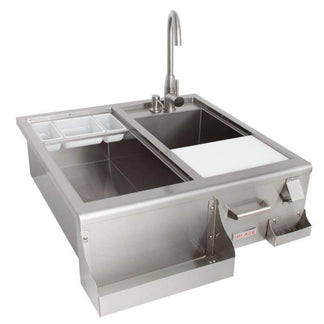 BLAZE 30" Beverage Center With Sink & Ice Bin Cooler – Grill Collection