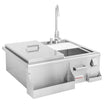 BLAZE 30" Beverage Center With Sink & Ice Bin Cooler – Grill Collection
