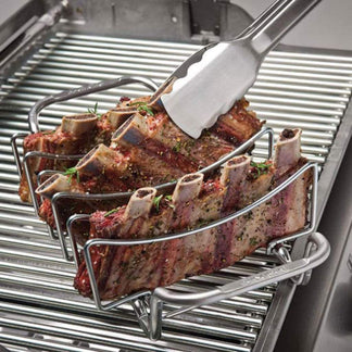 Broil King 15" Stainless Steel Imperial Rib and Roast Rack – Grill ...