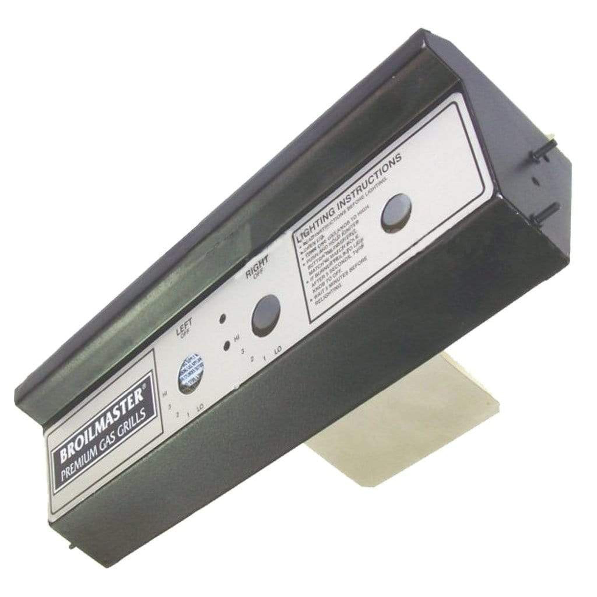 BROILMASTER Control Panel and Label Assembly - Black for D4-1 – Grill ...