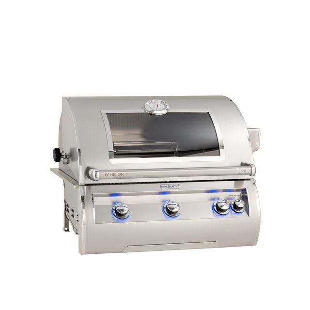 FIRE MAGIC 30" 3-Burner Echelon Diamond E660i Built-In Gas Grill ...