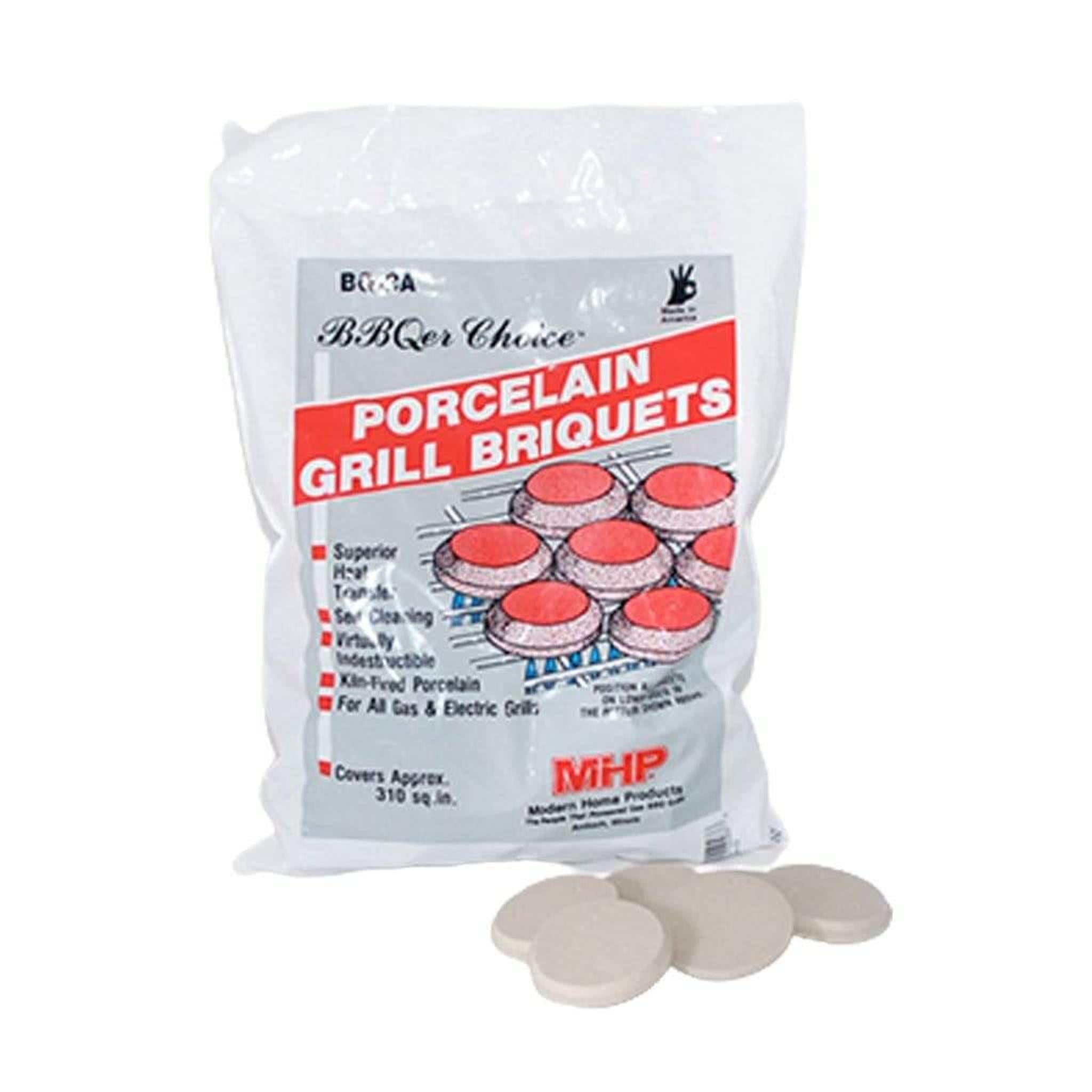 MHP BQ3A Porcelain Grill Briquettes – Grill Collection