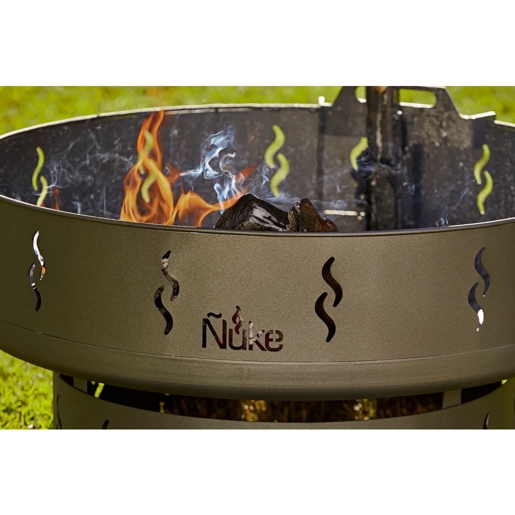 Ñuke Patagonia 33" Wood-Burning Fire Pit Grill – Grill Collection