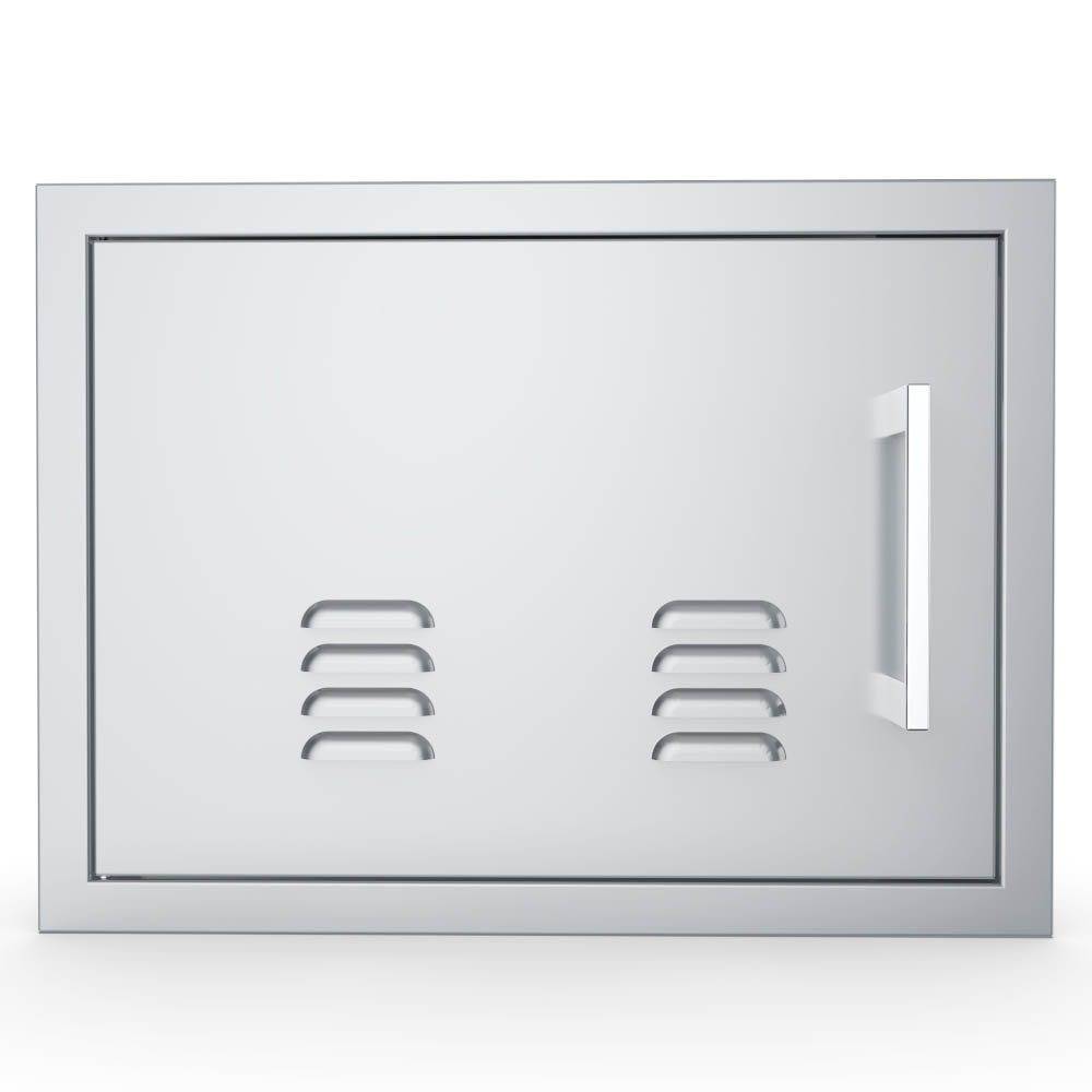 Sunstone Signature Series 14" x 20" Stainless Steel Beveled Frame Left ...