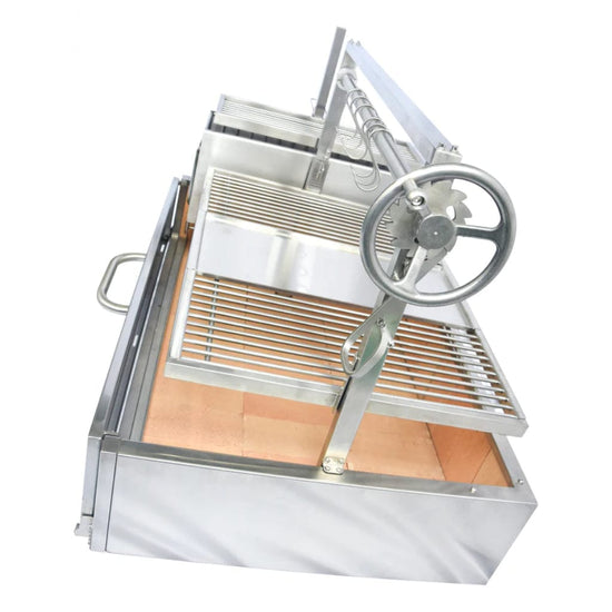 Tagwood BBQ 48" BBQ25SS All Stainless Steel XL Argentine Built-In Wood ...